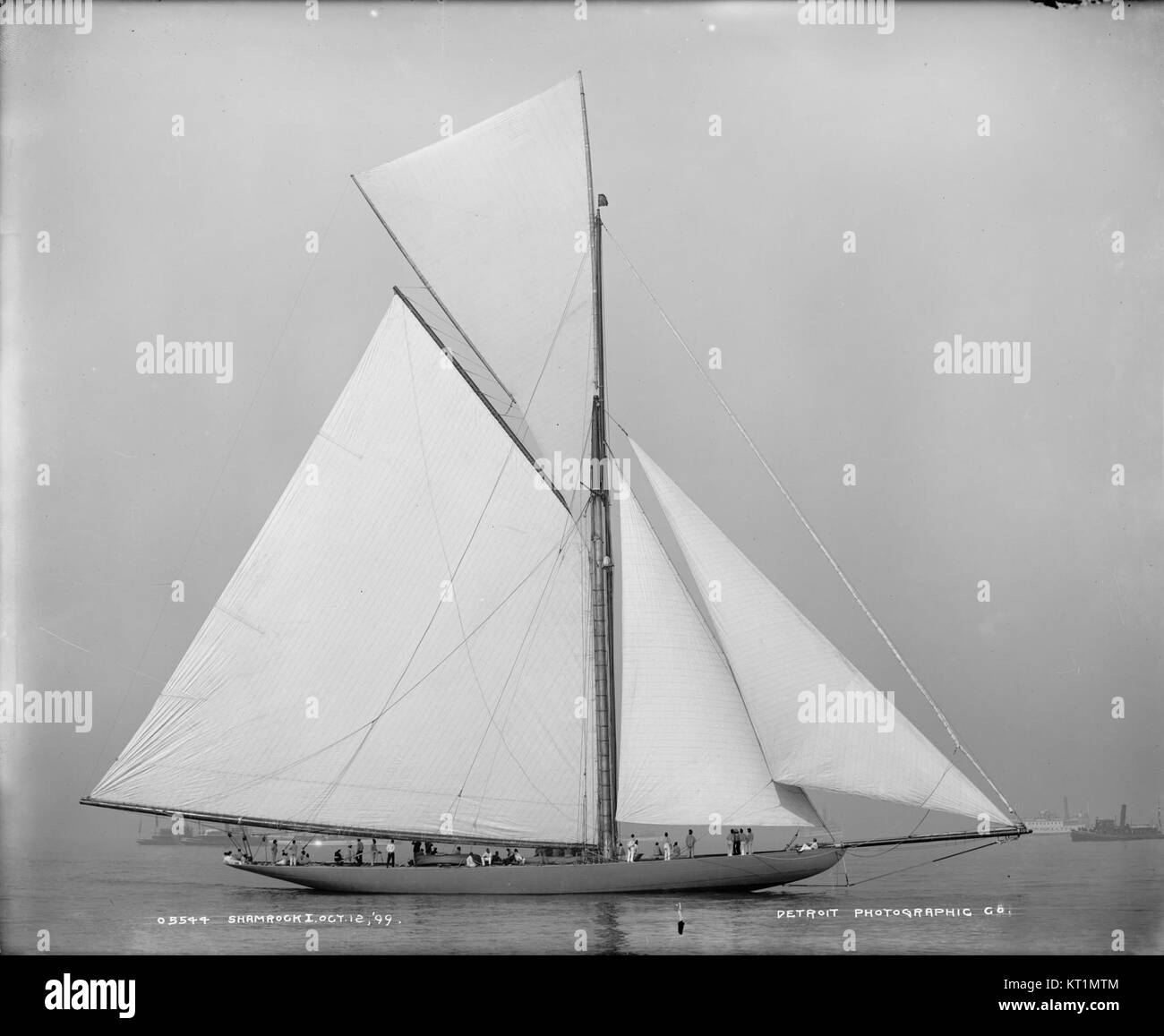 The Cutter Shamrock I-933 is a historical ship, known for its design ...