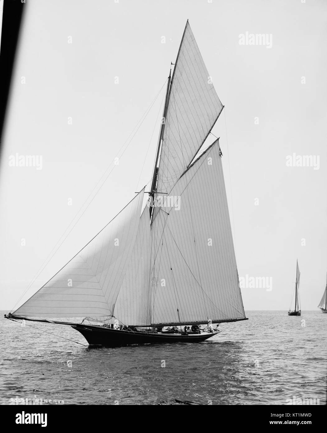 The Cutter Minerva-4 is a specific type of maritime vessel, likely a ...