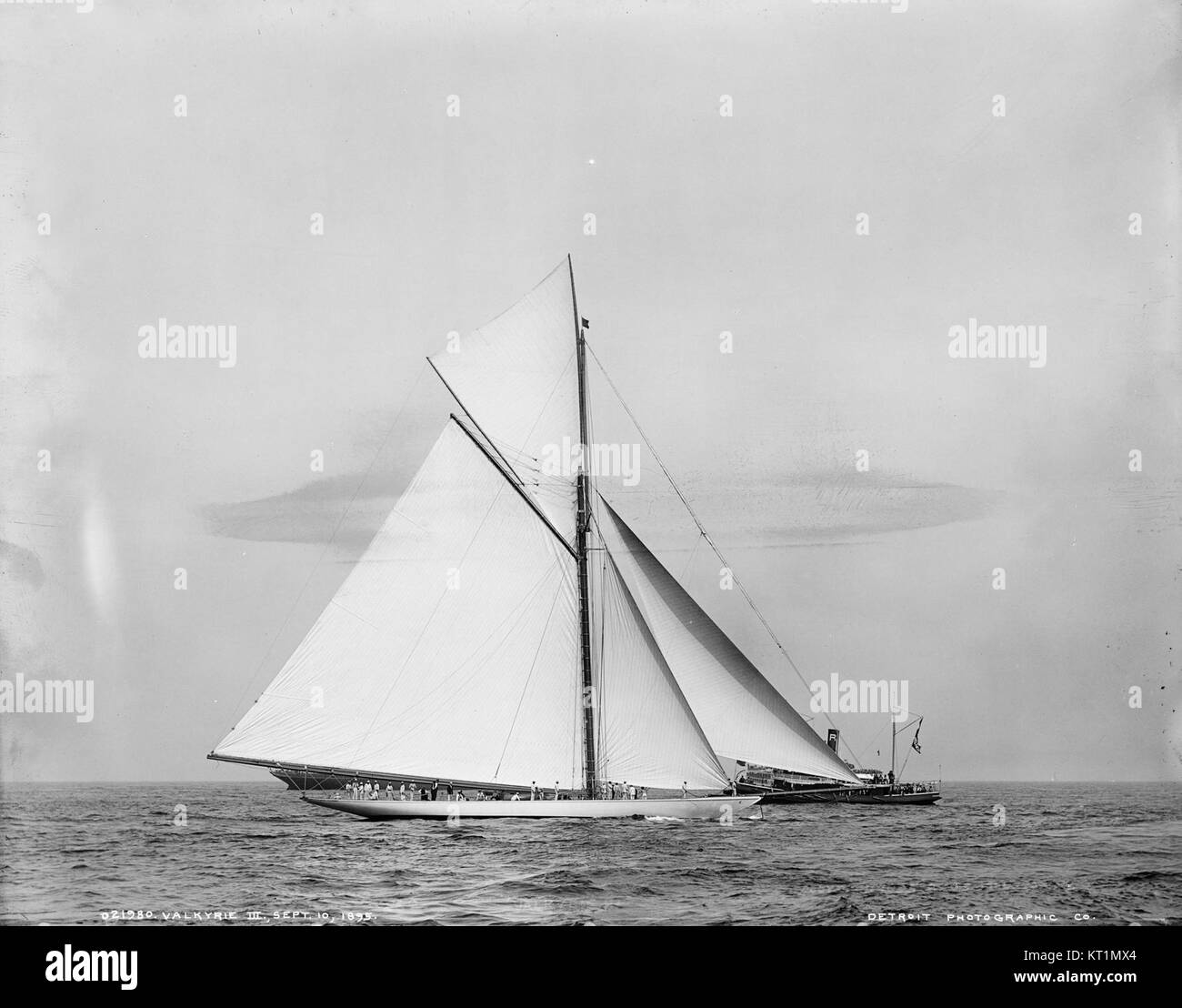 Cutter Valkyrie III-3 is a vessel used for maritime operations, likely ...