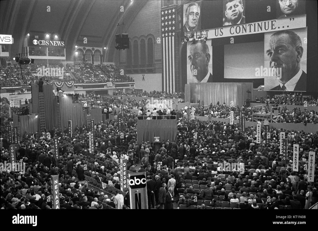 The 1964 Democratic National Convention (DNC) marked the start of a ...