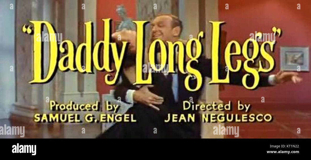 The 1955 trailer for *Daddy Long Legs* introduces a charming romantic ...