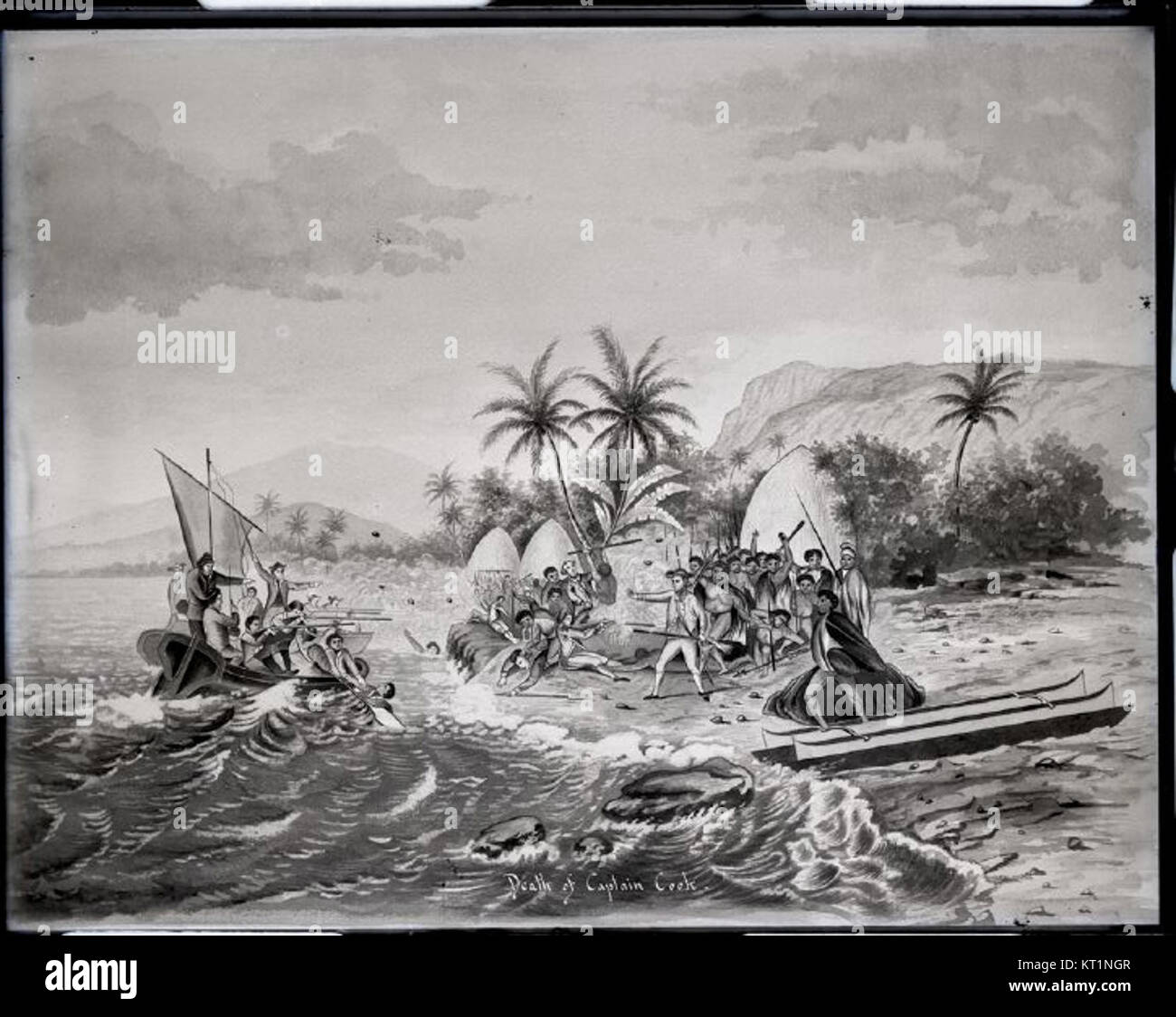Death of captain cook hi-res stock photography and images - Alamy