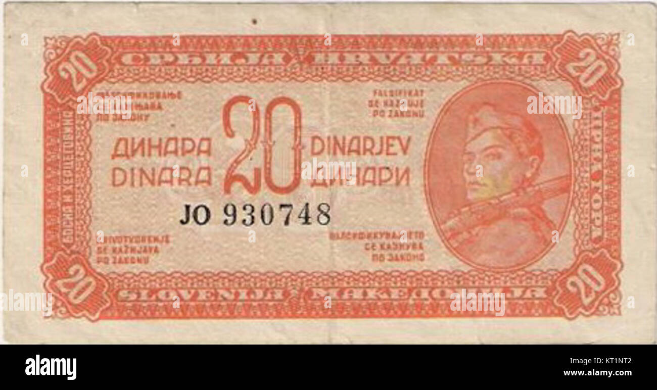 20 dinara hi-res stock photography and images - Alamy