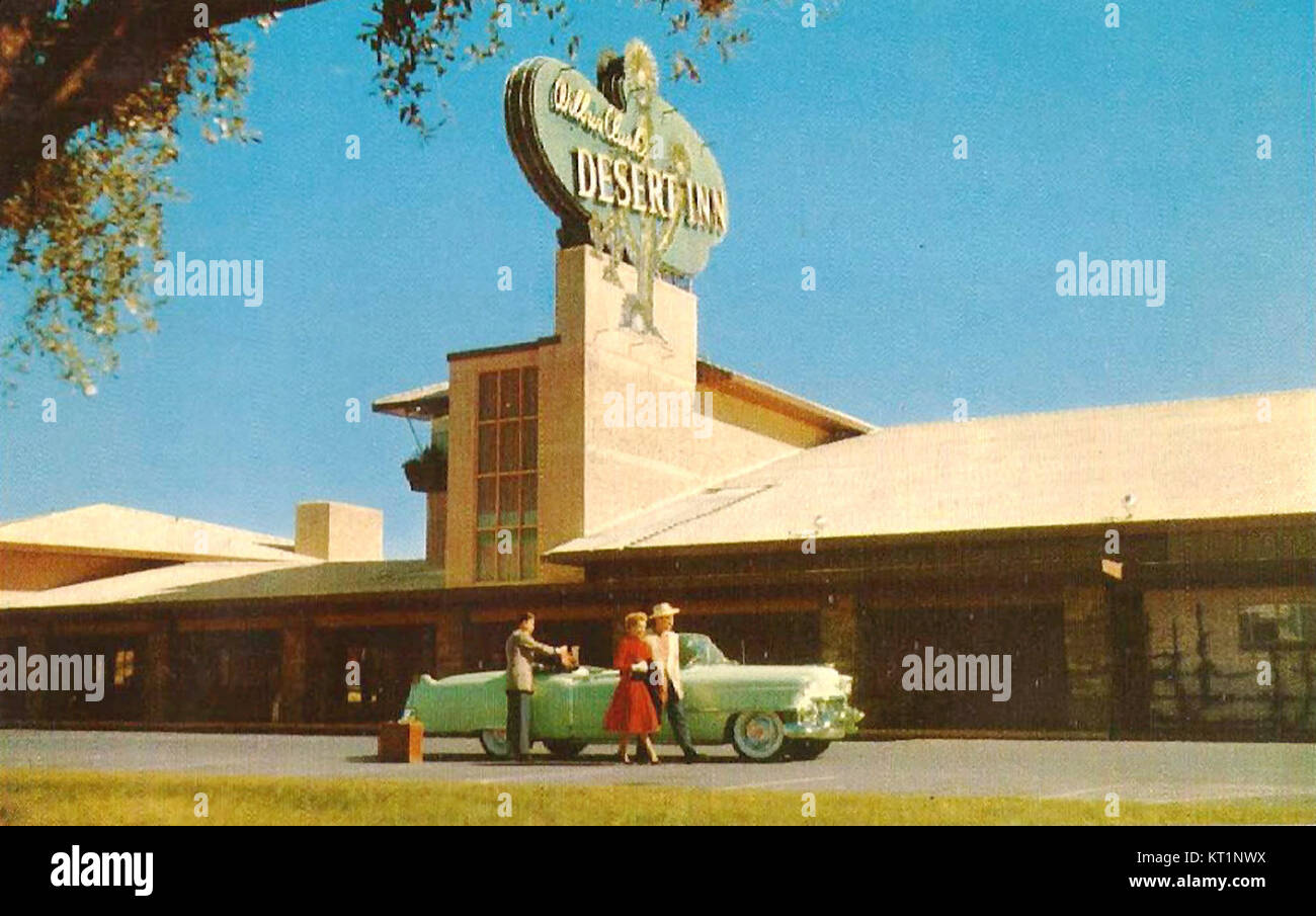 The Desert Inn, a historic building, was an iconic structure in the ...