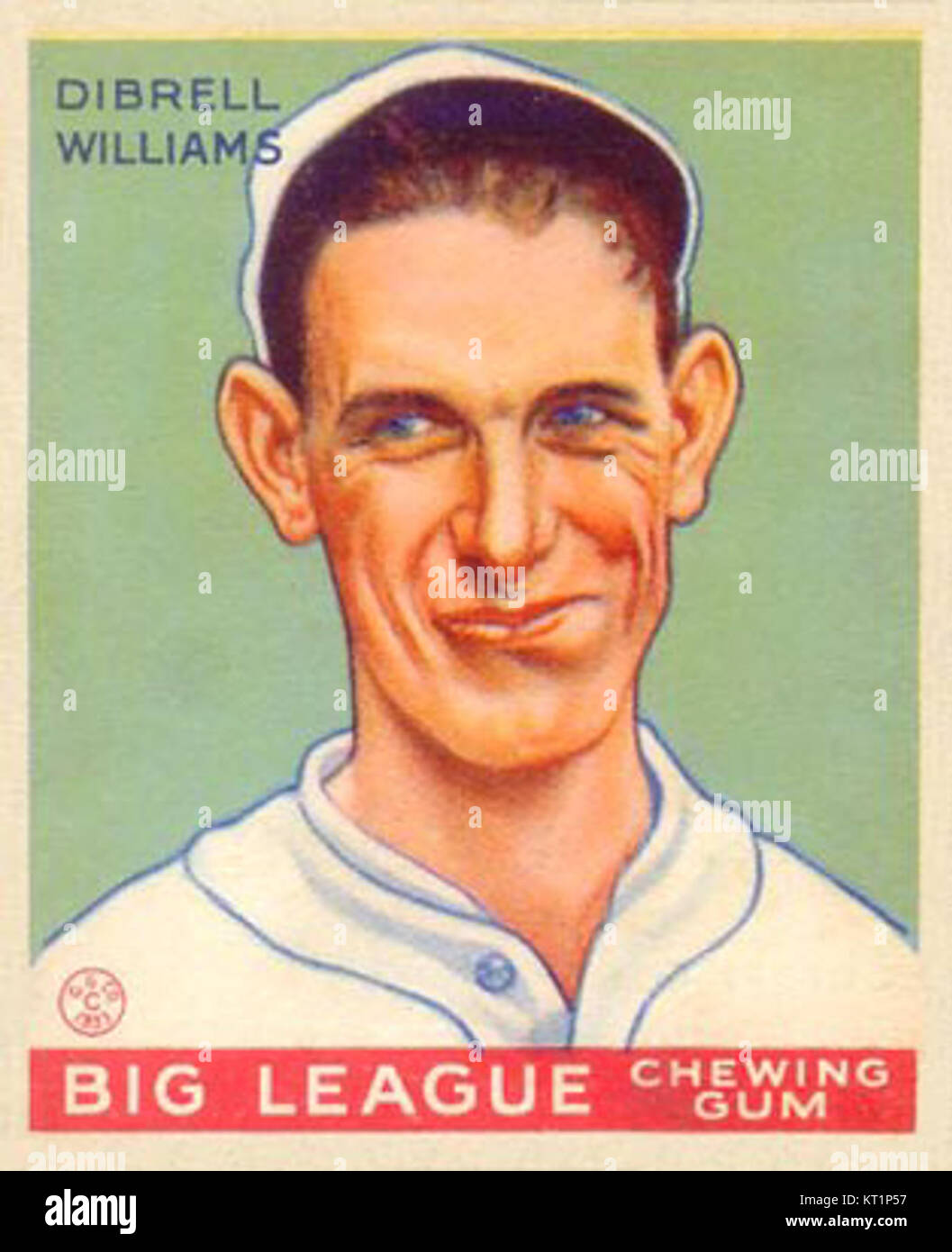 The Dib Williams Goudey card is a vintage baseball trading card from ...