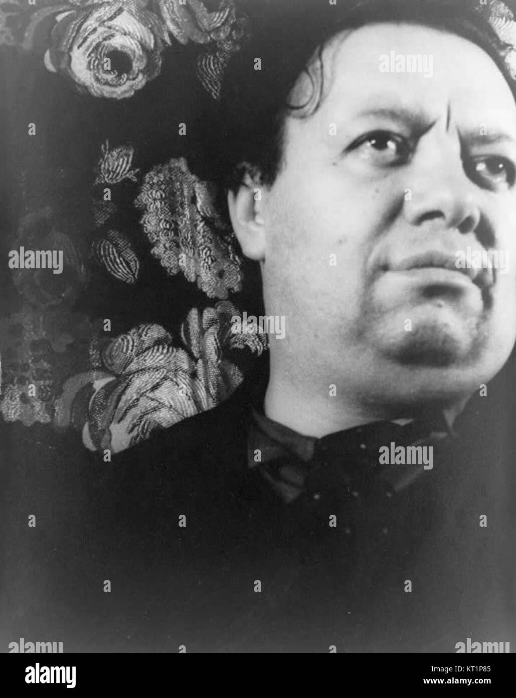 Photograph of the renowned Mexican artist Diego Rivera in 1932, known ...