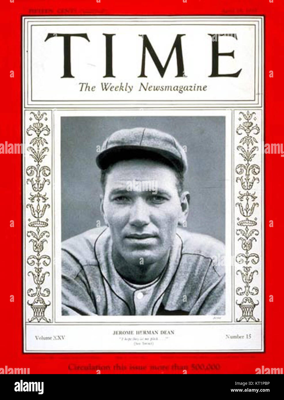 Dizzy Dean Time Stock Photo - Alamy