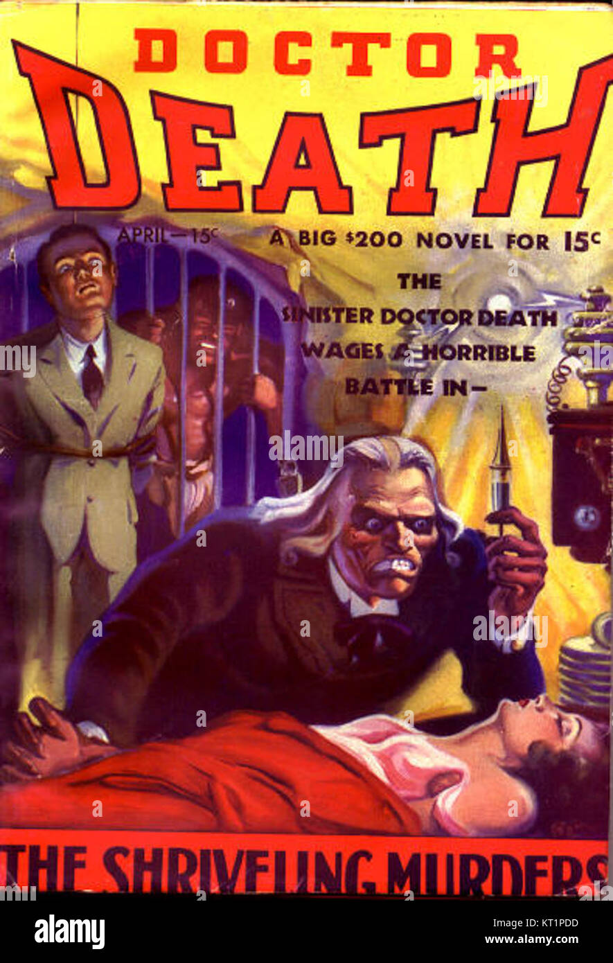*Doctor Death* (1935) was a mystery film featuring the character of ...