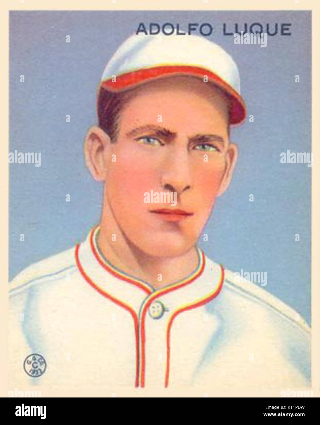 The Dolf Luque Goudey card features a baseball player from the early ...