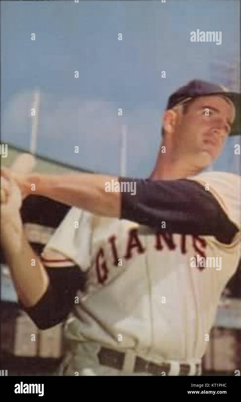 A 1953 photograph of Don Mueller, a notable figure in American sports ...