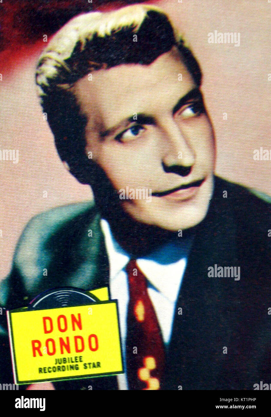 Don Rondo was an American singer popular during the 1950s. Known for ...