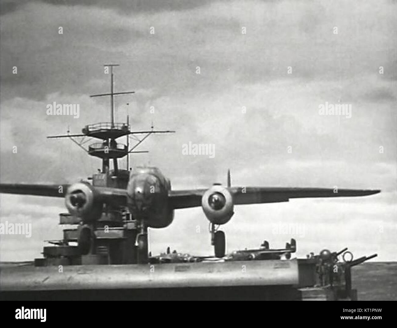 The 30SOT trailer 14 depicts the iconic 'Ruptured Duck' aircraft in ...