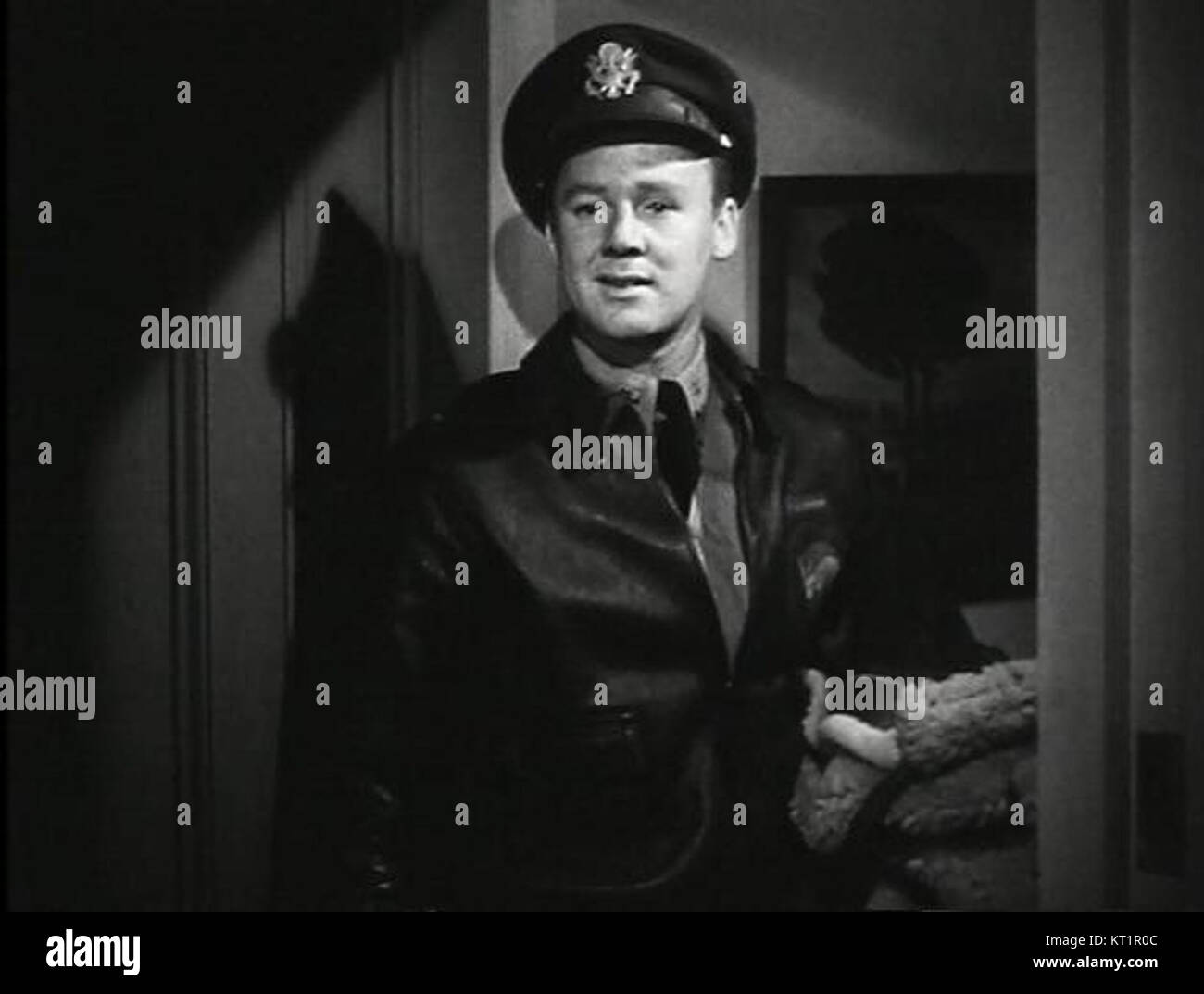 This image captures Ted Lawson leaving the 30SOT trailer, a location ...