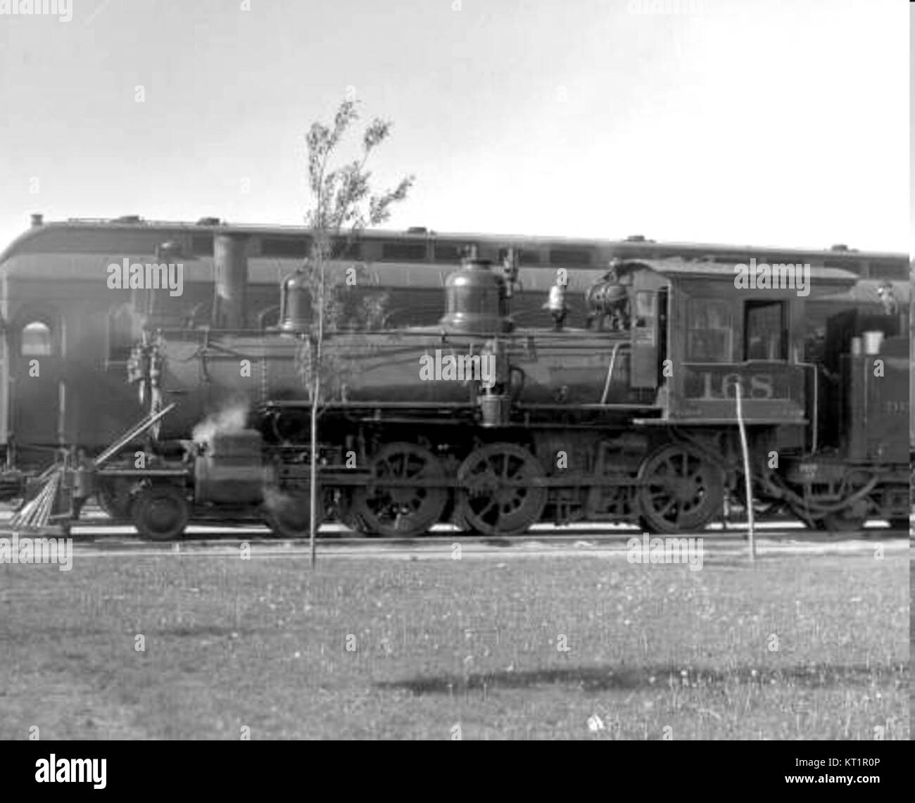 DRGW 168 refers to a steam locomotive used by the Denver and Rio Grande ...
