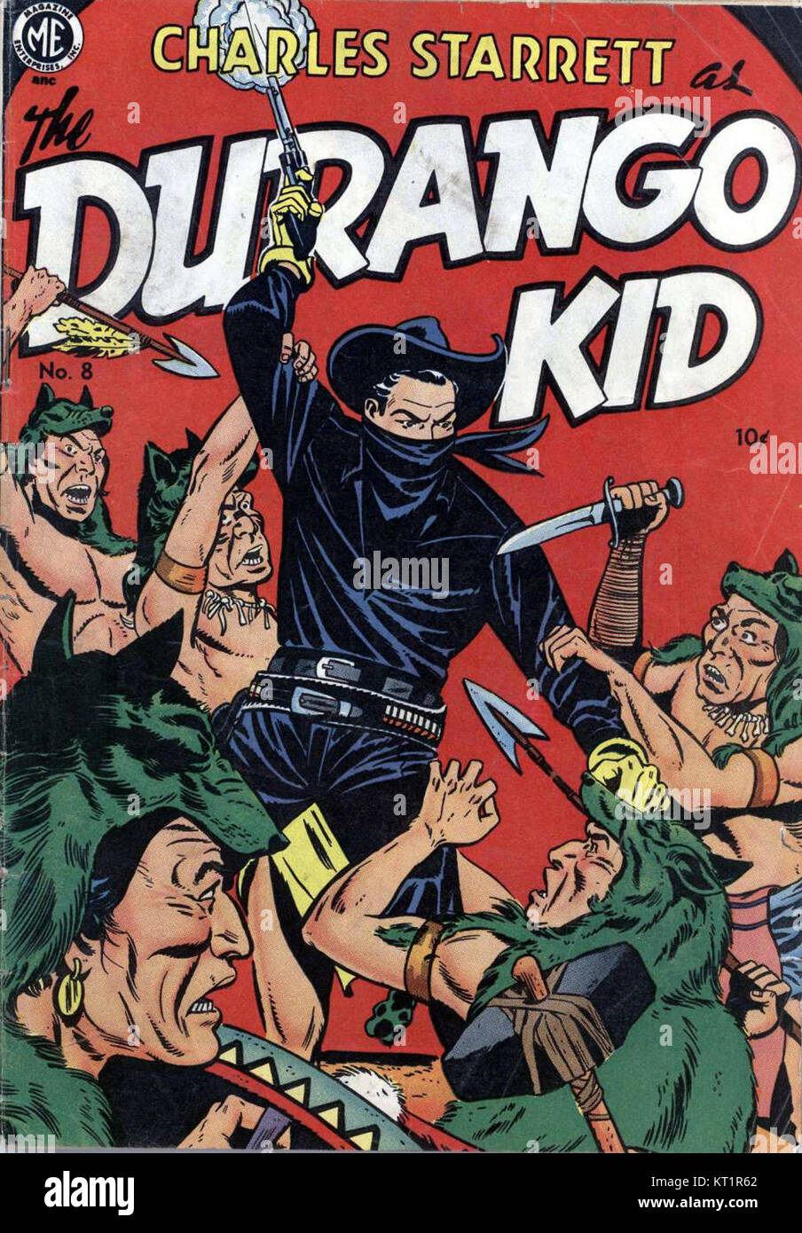 Durango Kid 8 is a Western-themed comic book or serial featuring a ...