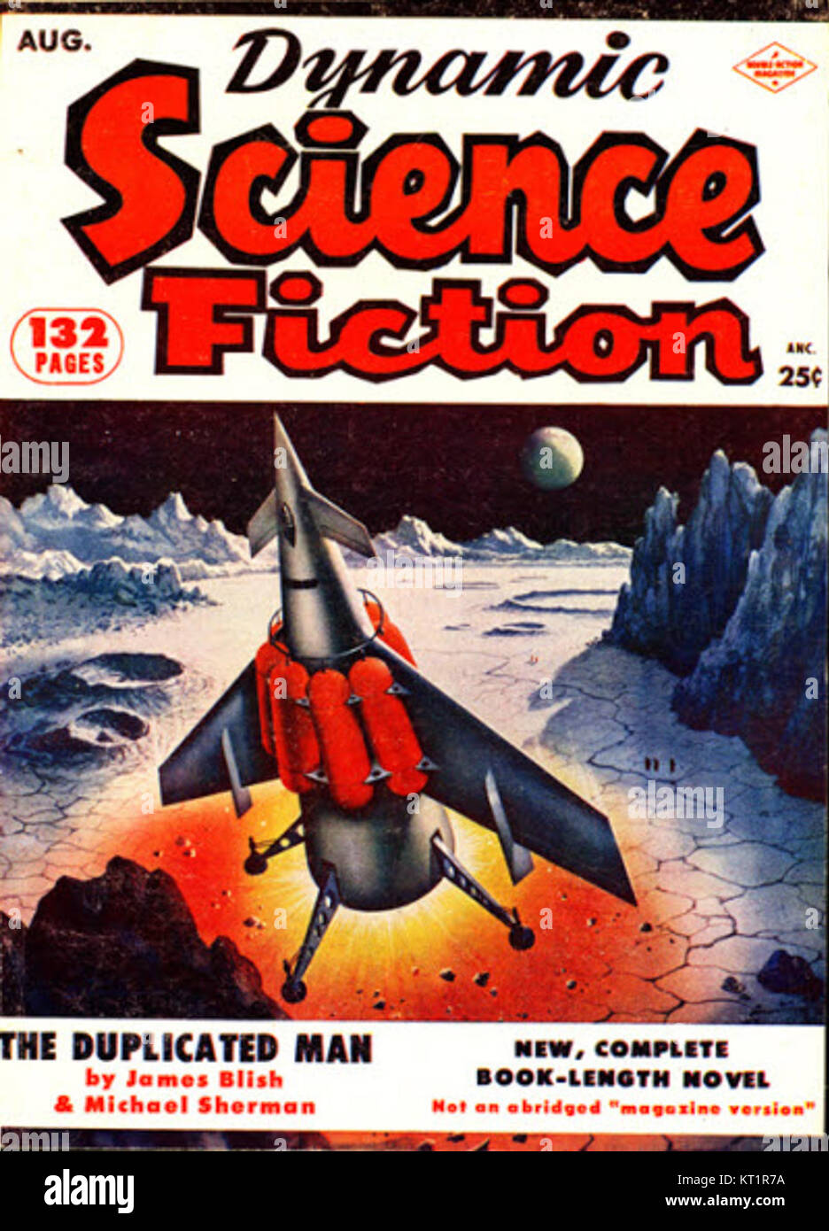 Dynamic Science Fiction, a 1953 publication, reflects the popularity of ...