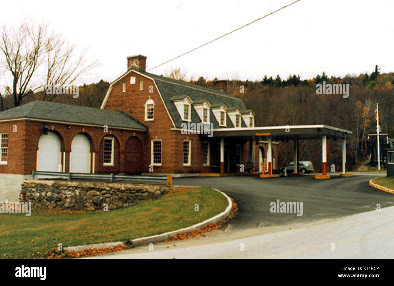The East Richford Border Station is a historical location marking a ...