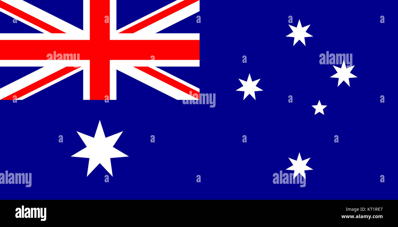 Australian national flags hi-res stock photography and images - Alamy