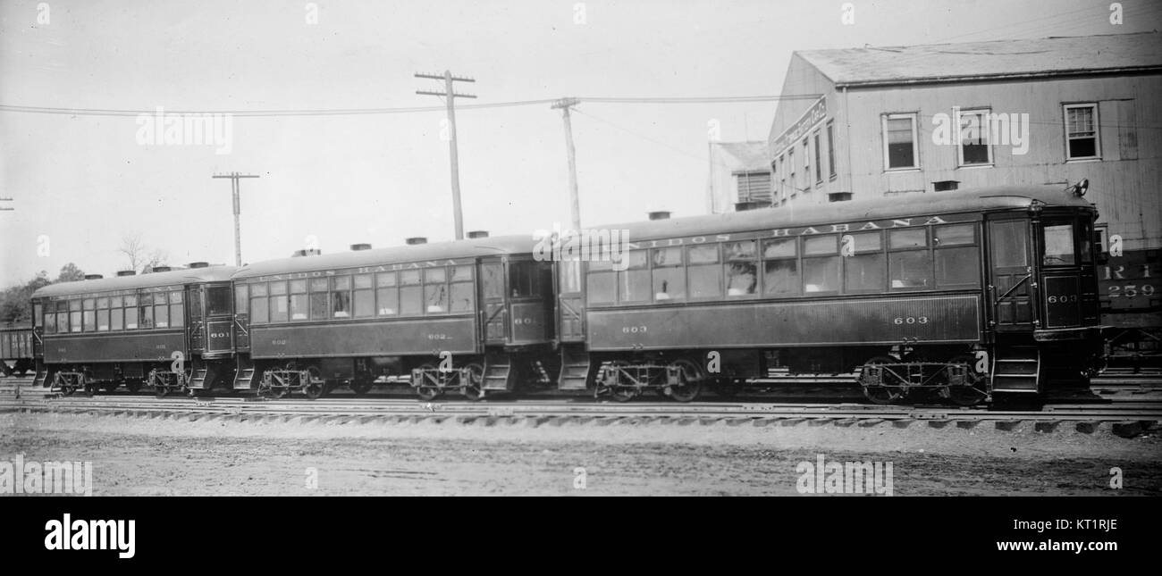 The Edison Storage Battery Train, numbered 601-603, was an early ...
