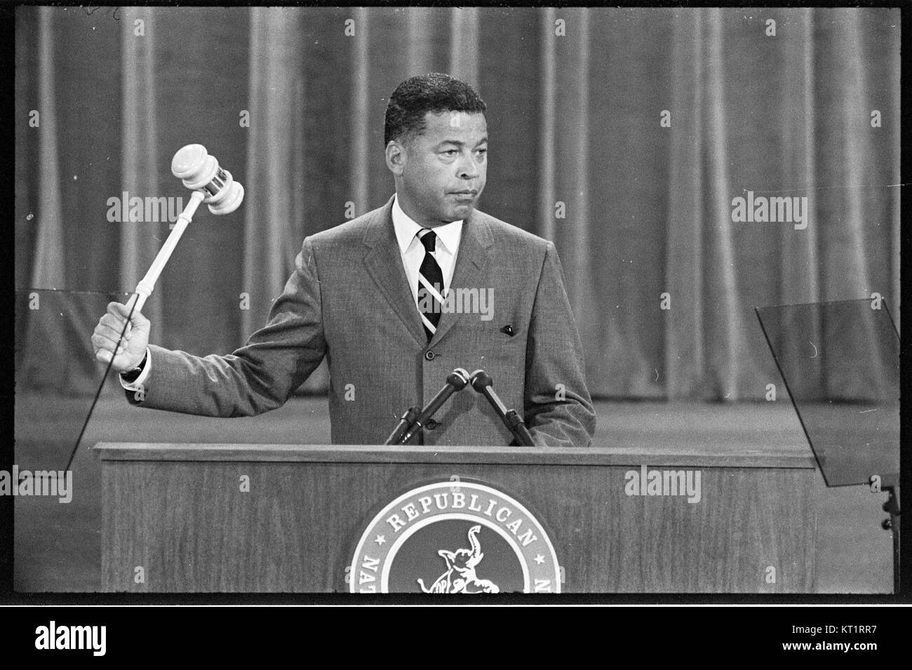 Edward Brooke at 1968 RNC (1 Stock Photo - Alamy
