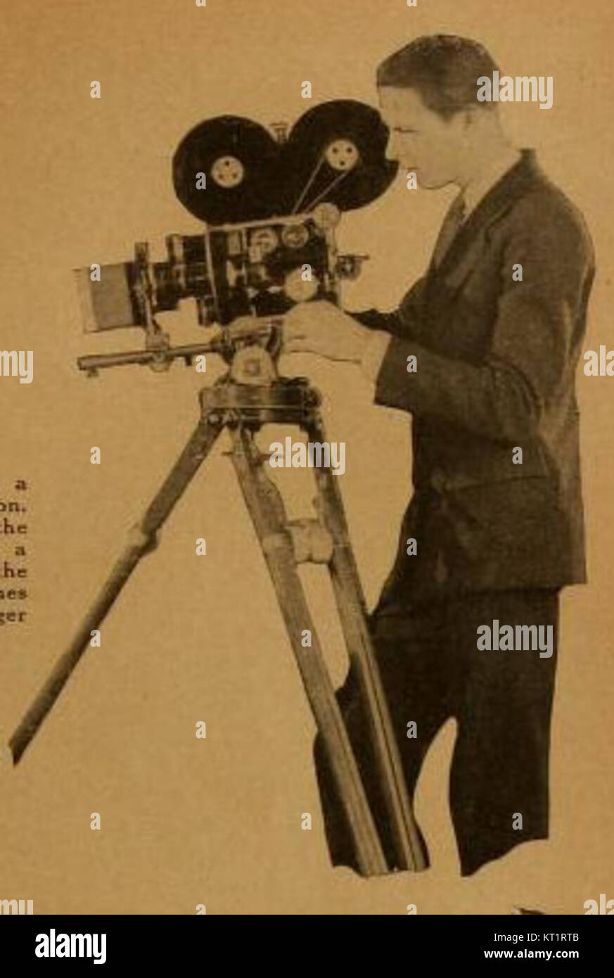 Photograph of Edward Cronjager, an American cinematographer, taken in ...