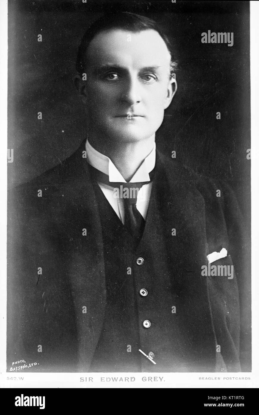 Edward Grey, British Foreign Secretary from 1905 to 1916, is recognized ...