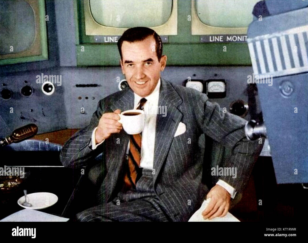 Edward R. Murrow was an influential American broadcast journalist ...