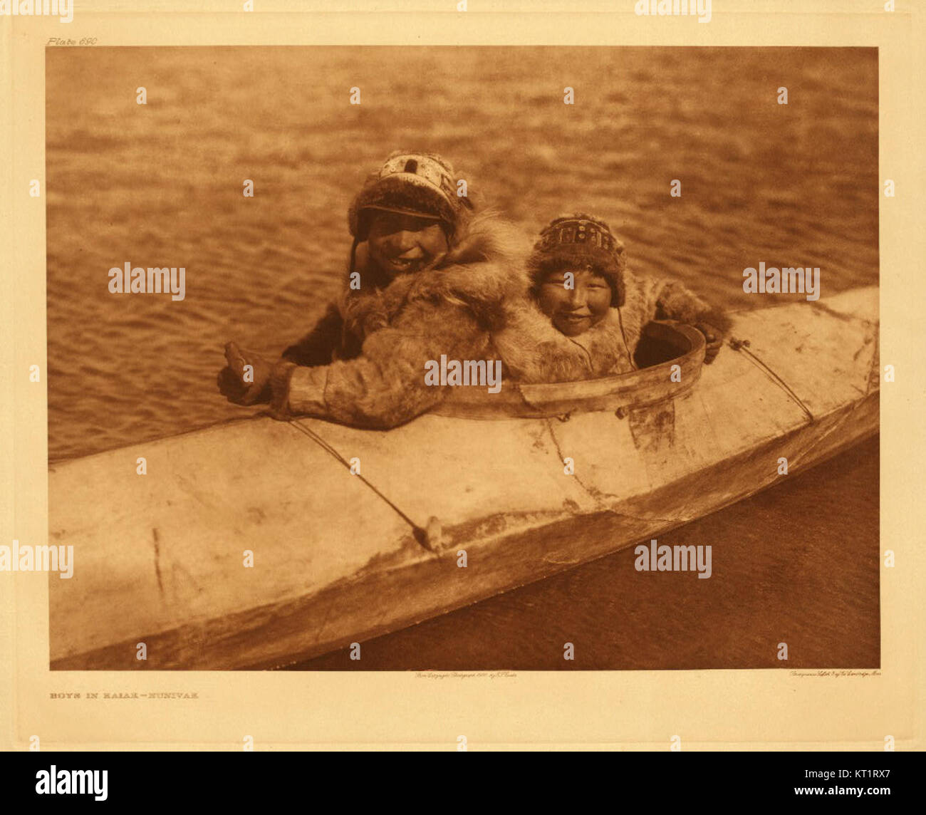 A photograph from Edward S. Curtis' collection, capturing the lives of ...