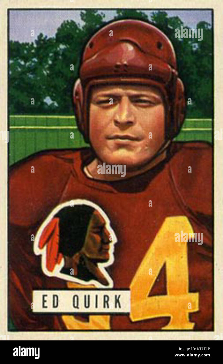 Ed Quirk - 1951 Bowman Stock Photo - Alamy