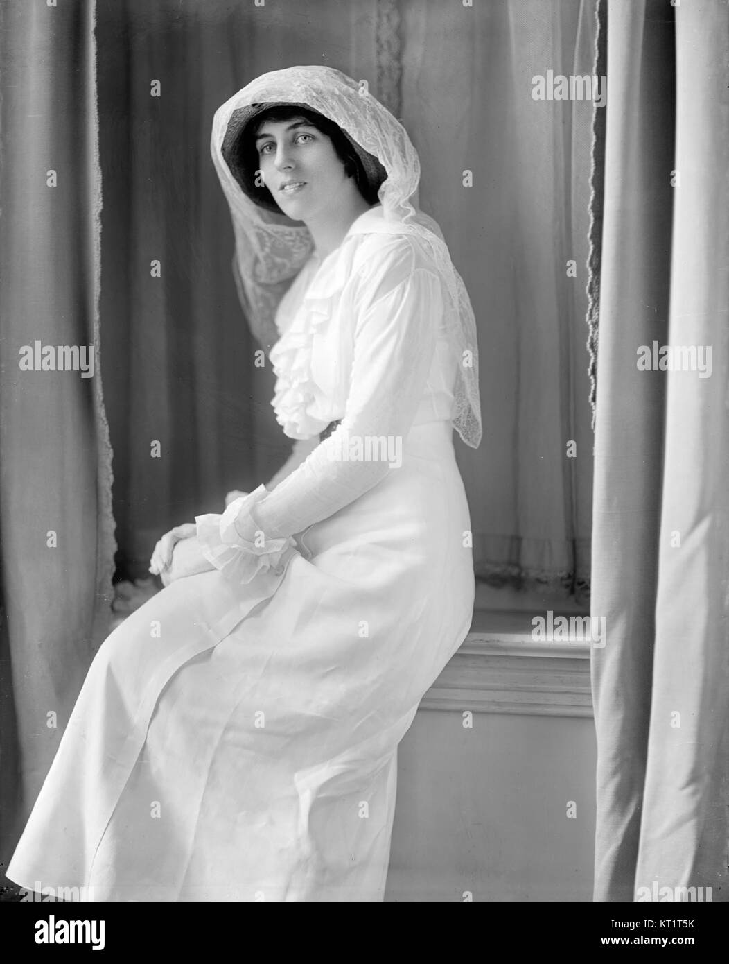 A portrait of Eleanor Randolph Wilson, captured by Harris & Ewing. The ...