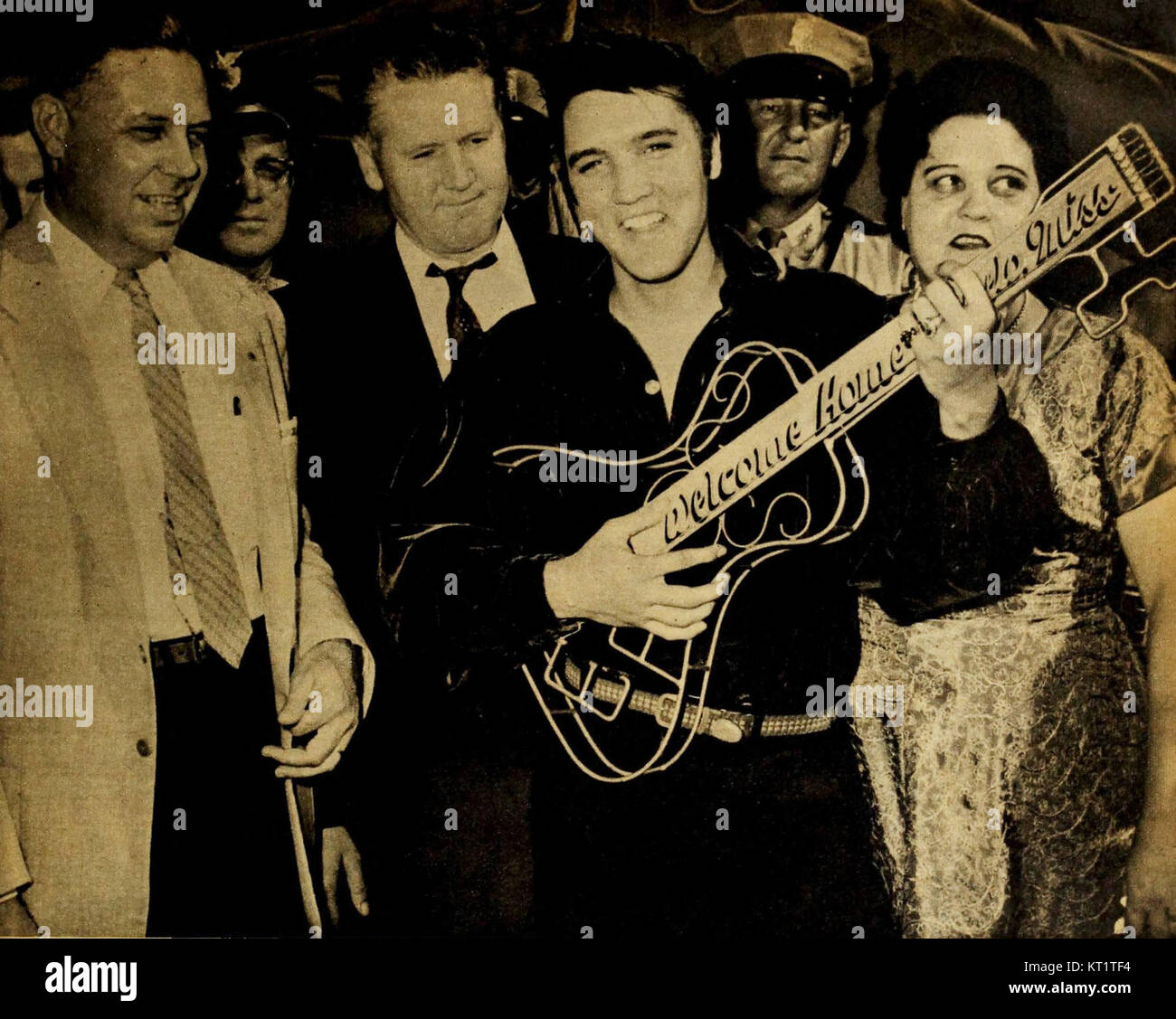 Elvis Presley - TV Radio Mirror, January 1957 02 Stock Photo - Alamy