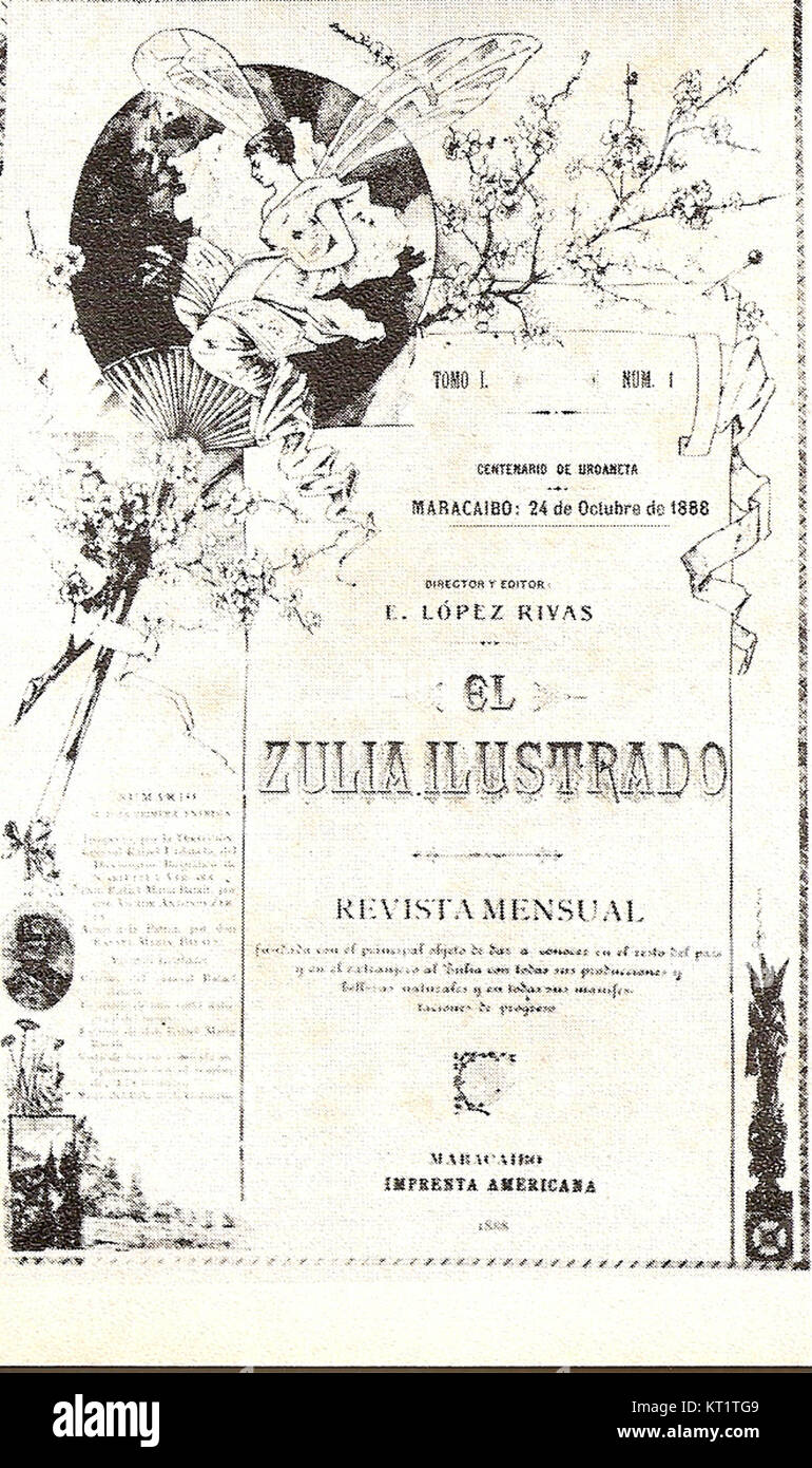 El Zulia Ilustrado was a publication from 1888, focused on the history ...