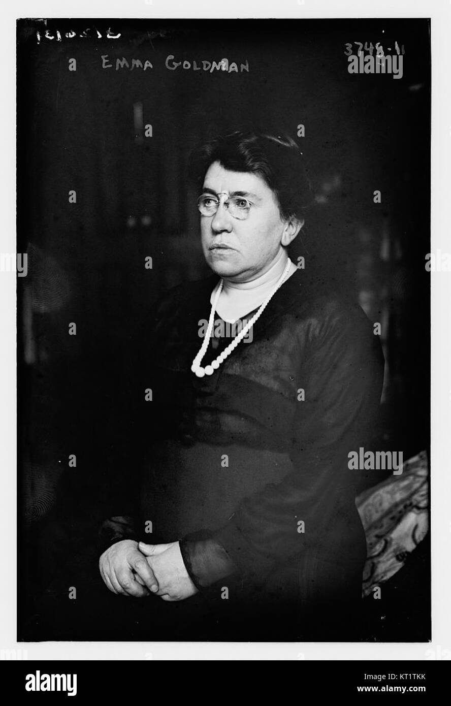 Emma Goldman, an influential anarchist and political activist, known ...