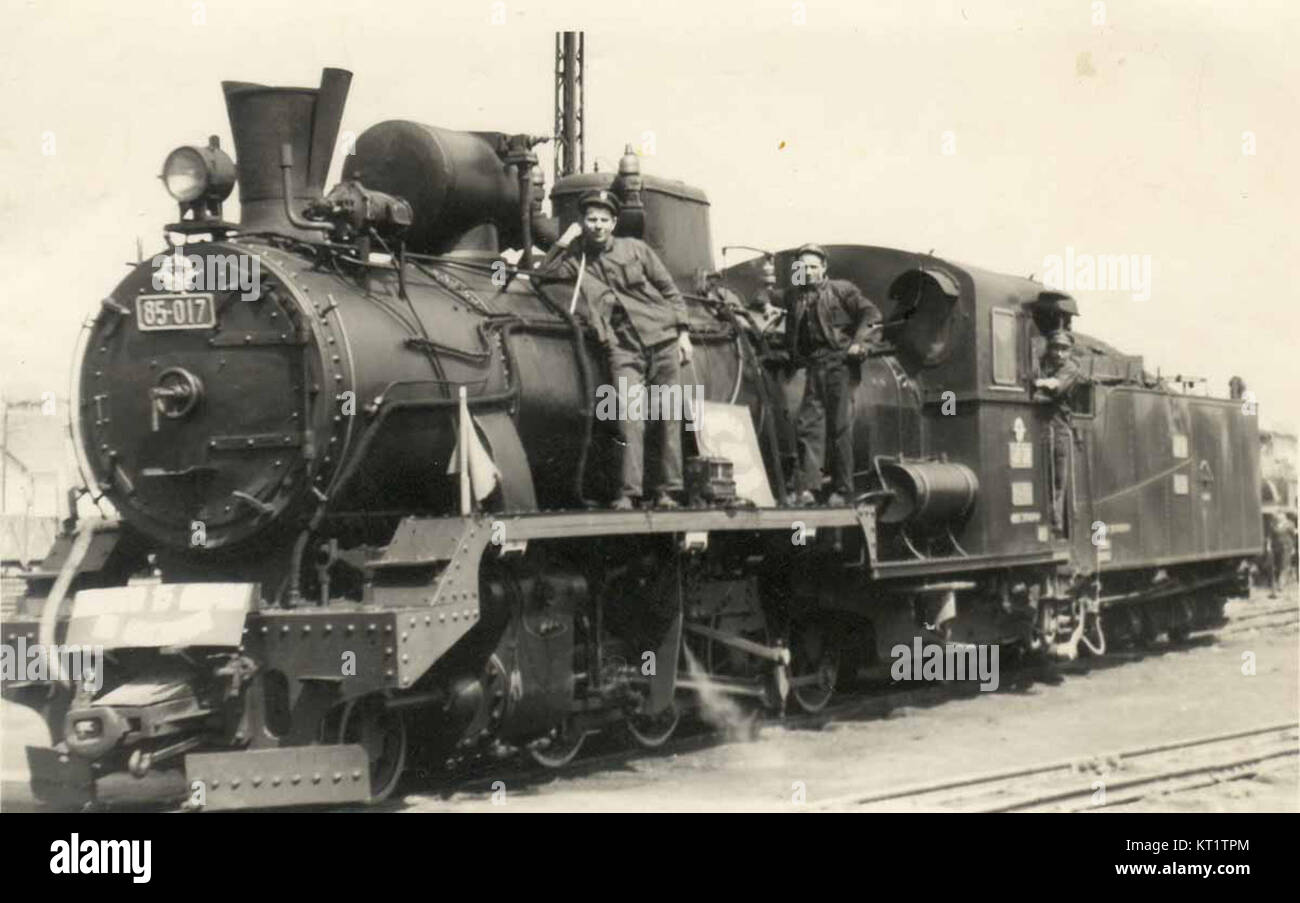 The 85-017 steam locomotive is a historical engine, known for its ...