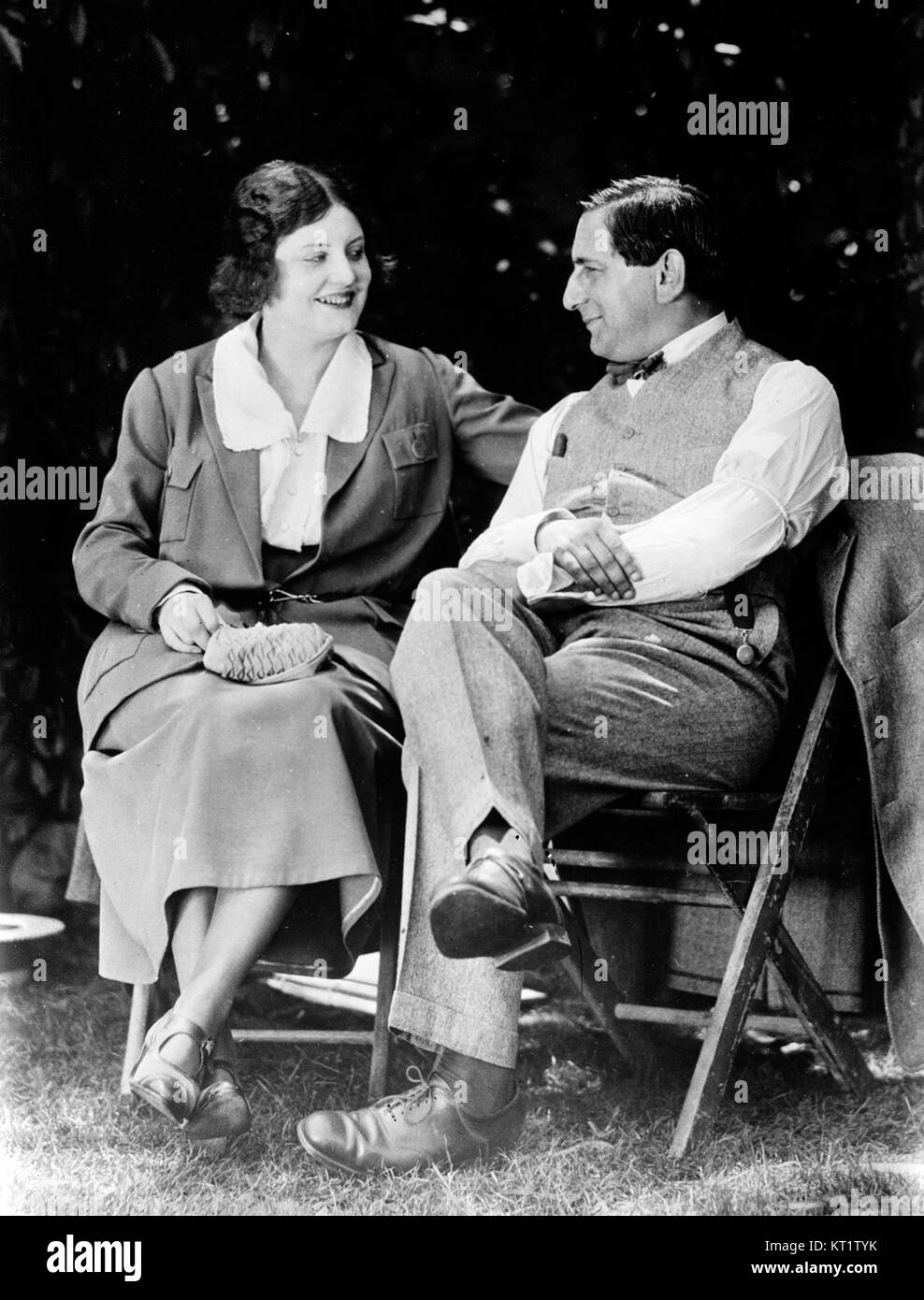 Ernst Lubitsch, a renowned film director, is captured in this ...