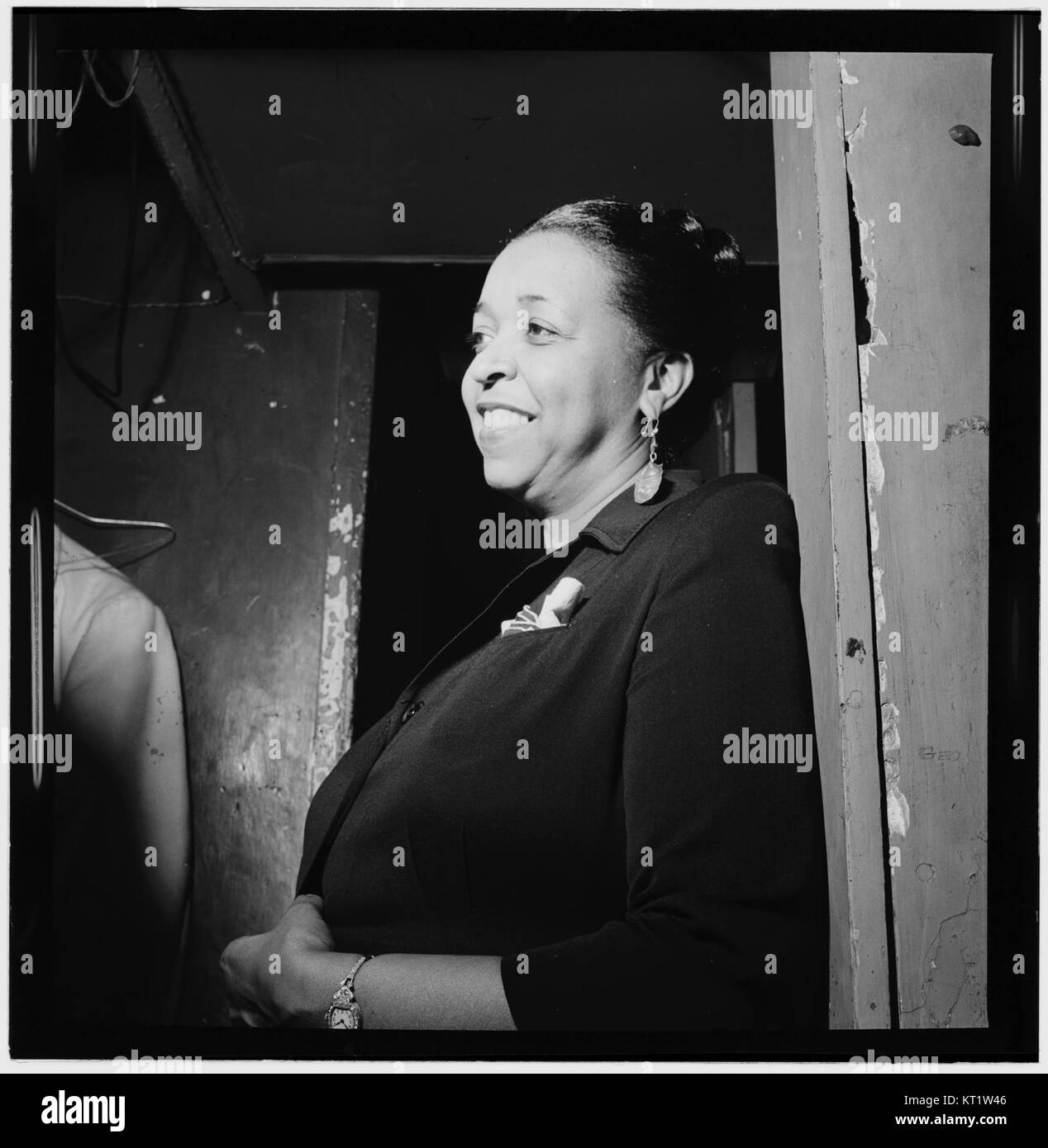 A portrait of Ethel Waters, an influential American singer, actress ...