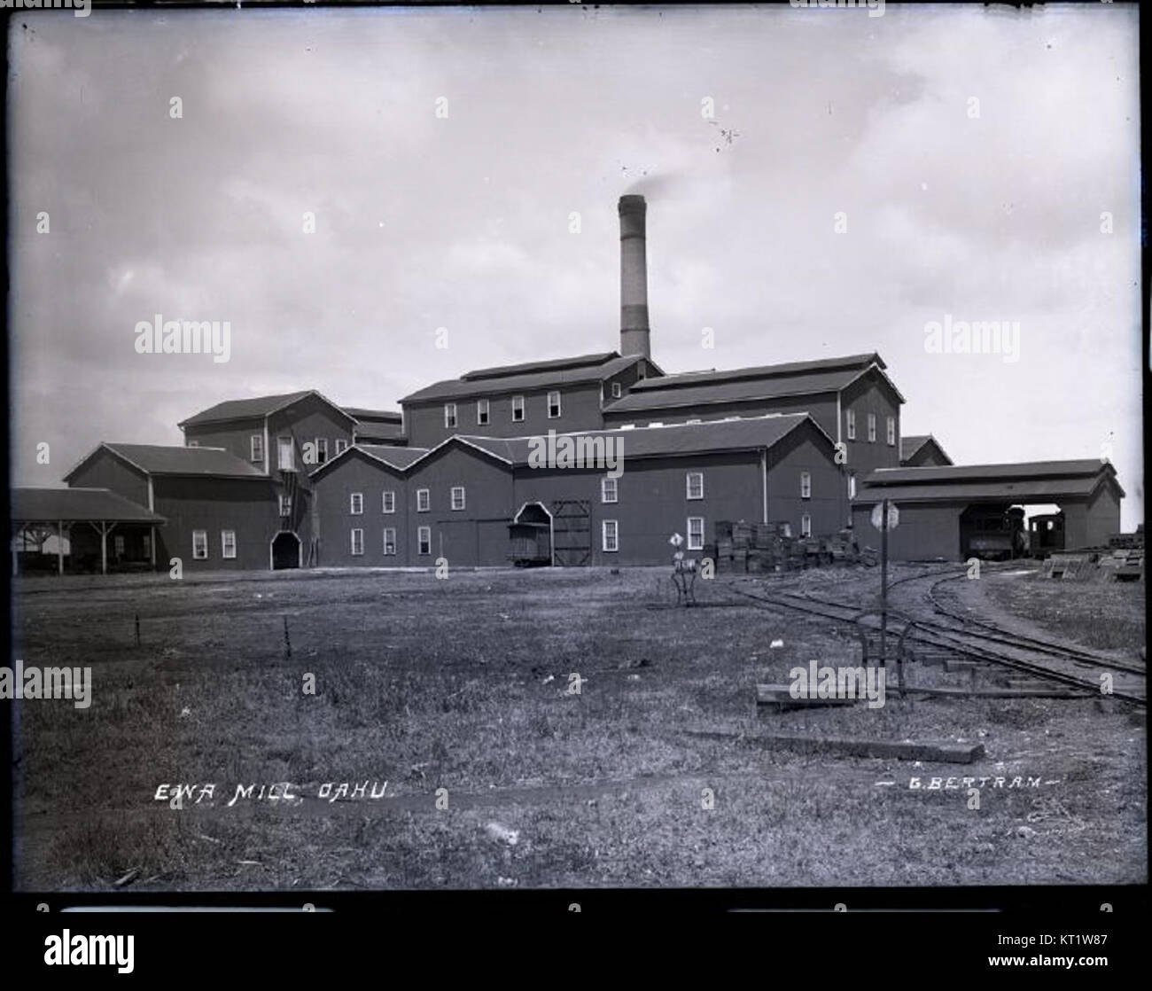 This photograph of Ewa Mill, captured by Brother Bertram, showcases the ...