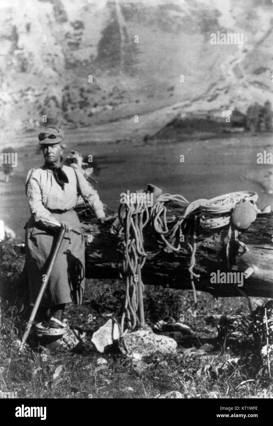 Fanny Bullock Workman was a pioneering American mountaineer and ...