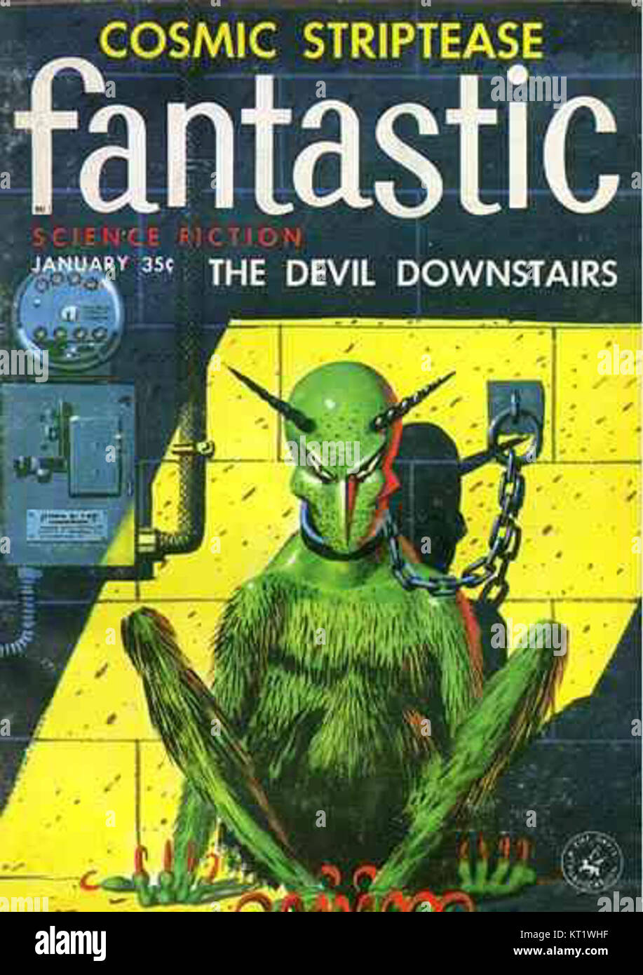 This image references the 'Fantastic' series from 1958, a genre of ...