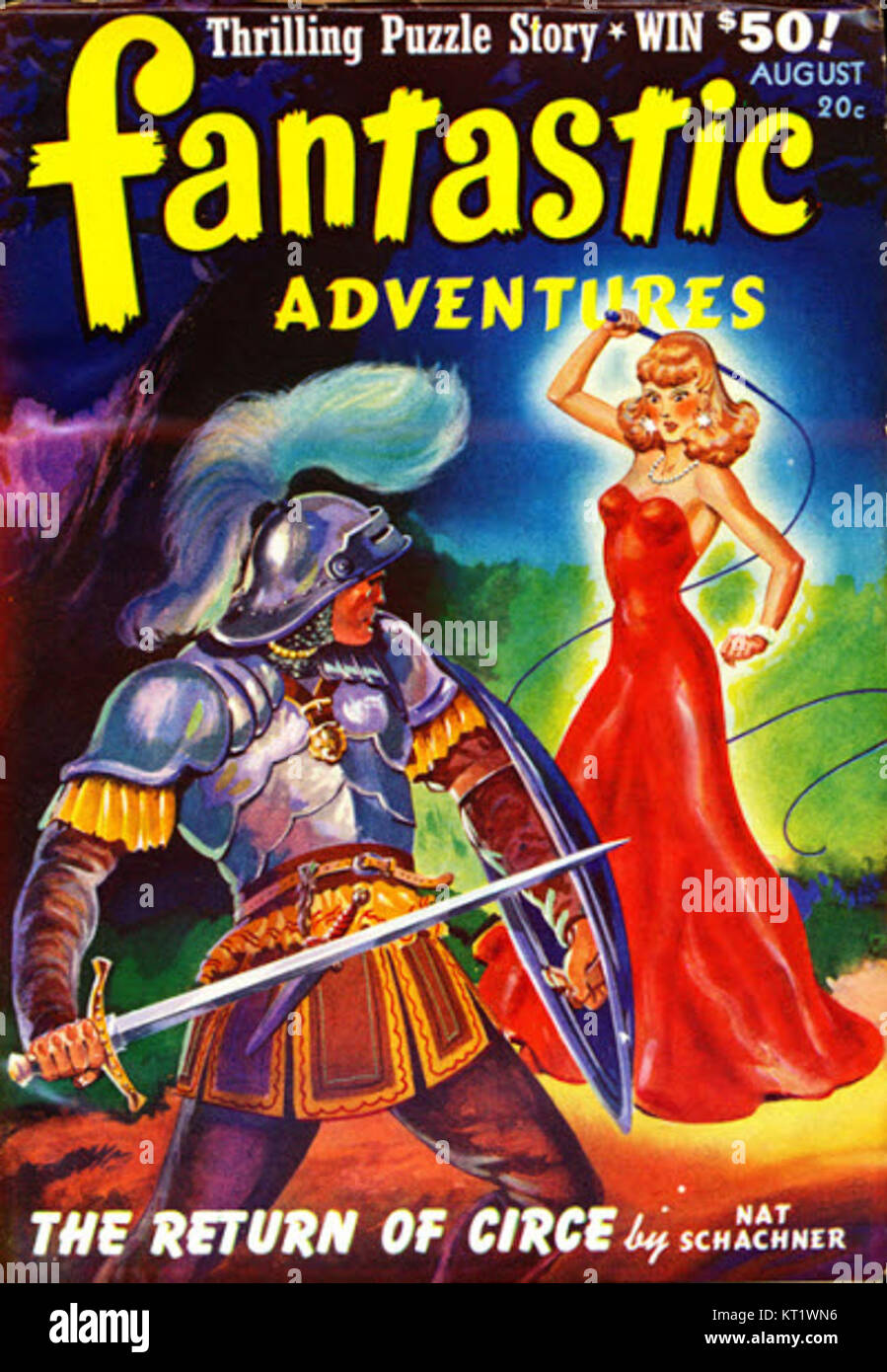 Fantastic Adventures was a popular pulp science fiction magazine from ...