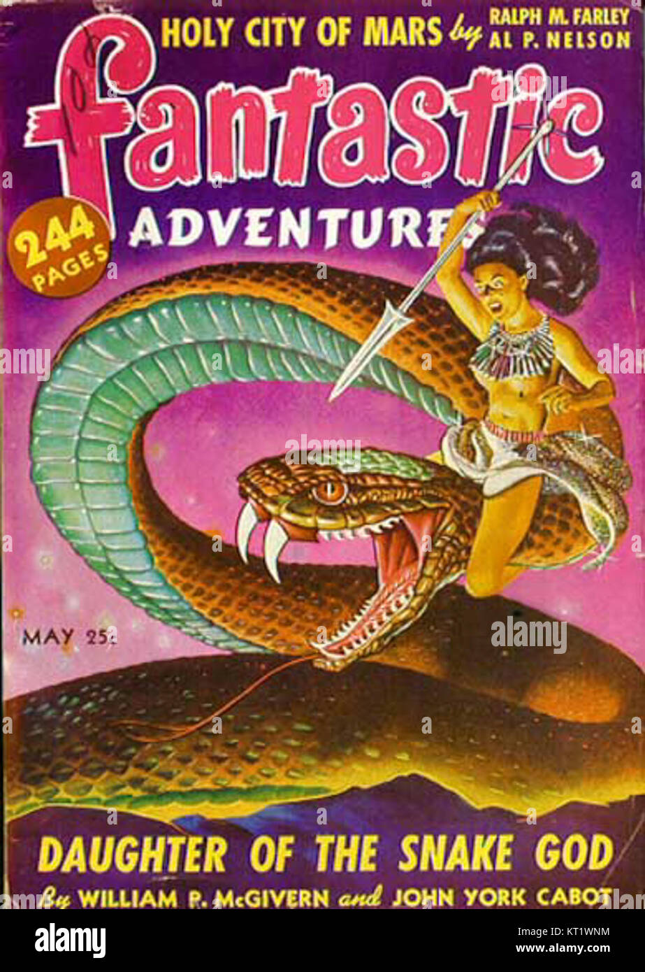 Fantastic Adventures, a popular science fiction magazine from 1942 ...