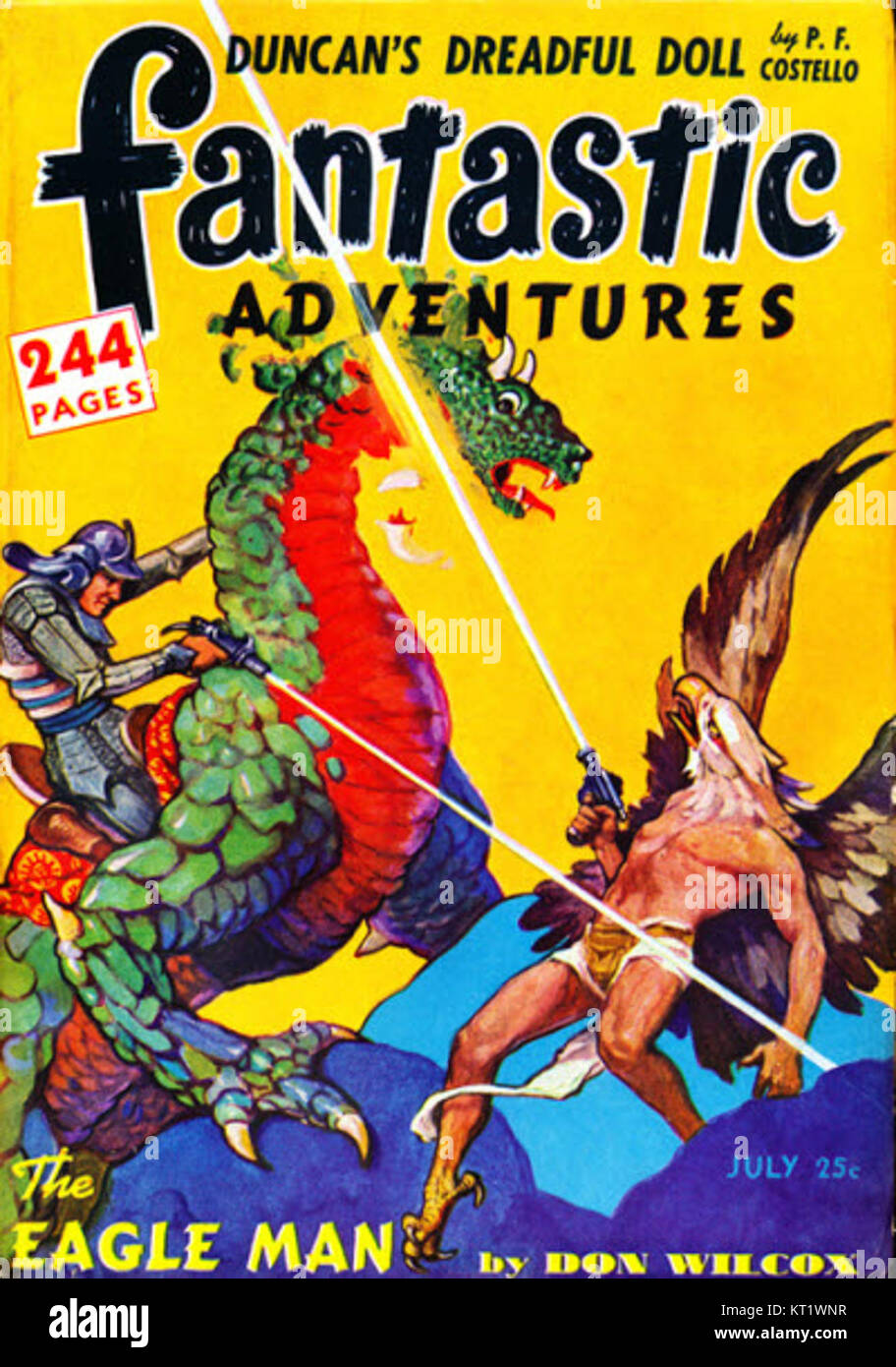 'Fantastic Adventures' is a science fiction magazine from 1942, known ...