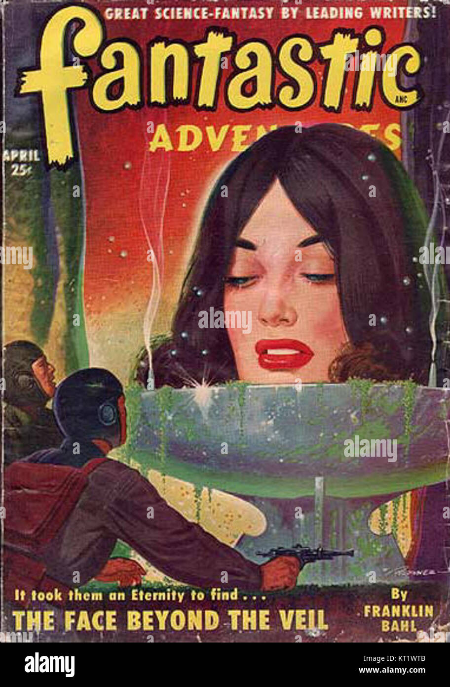 A promotional poster from the 1950 film 'Fantastic Adventures ...