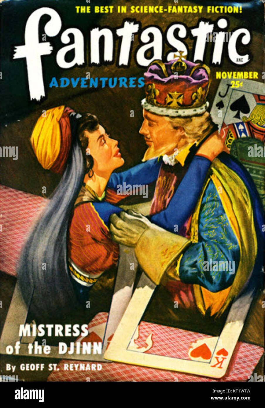Fantastic Adventures, a popular science fiction magazine from the 1950s ...