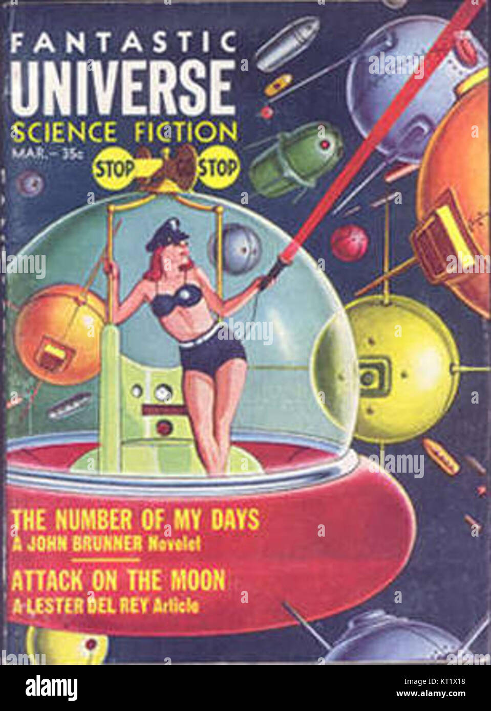 Fantastic Universe, 1959, refers to a science fiction magazine or ...