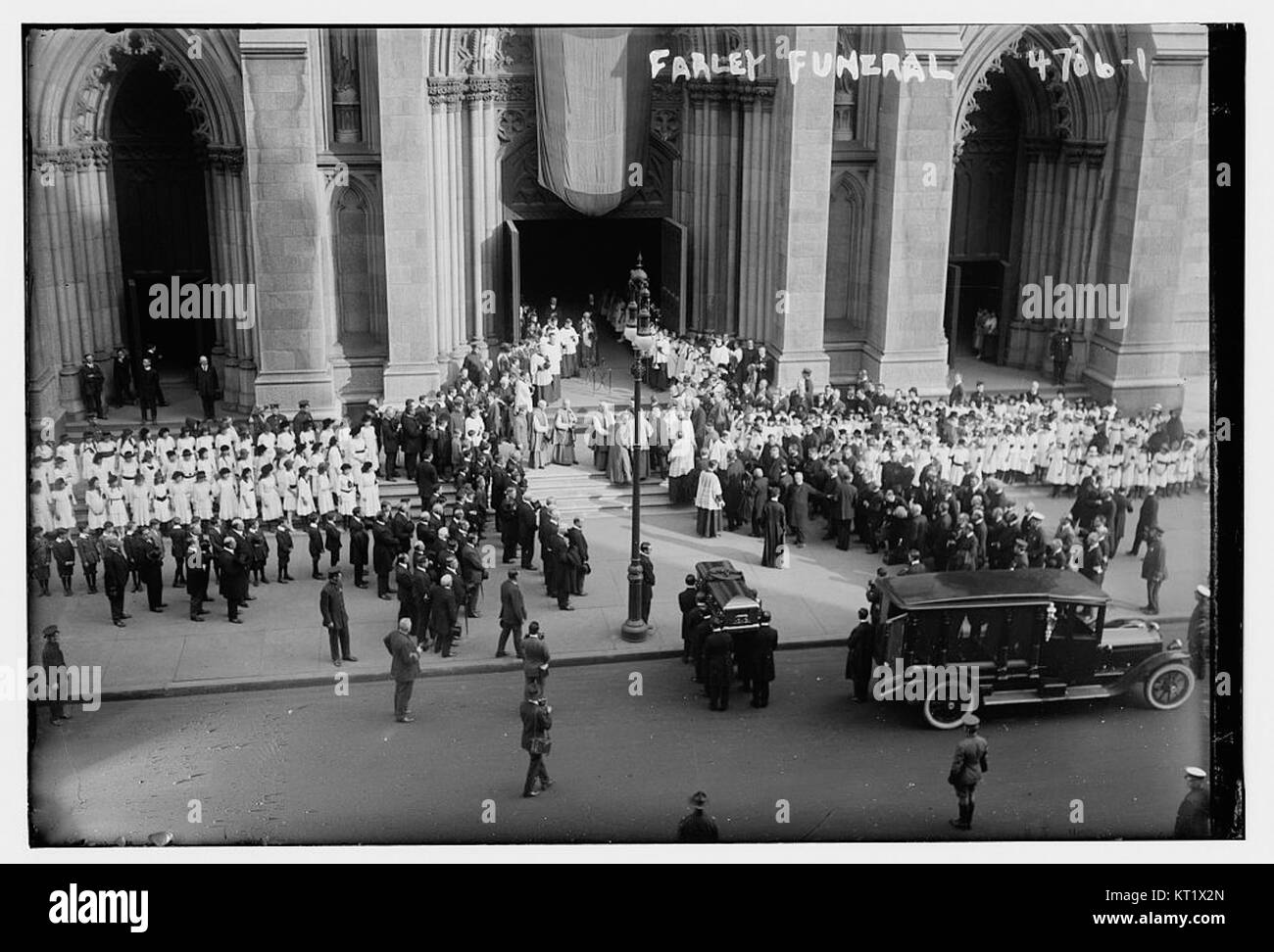 This image captures the solemn and respectful atmosphere of the Farley ...