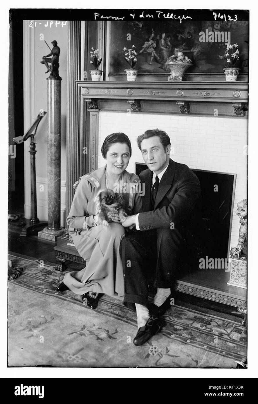 This image features Farrar & Lou Tellegen, both notable figures in ...