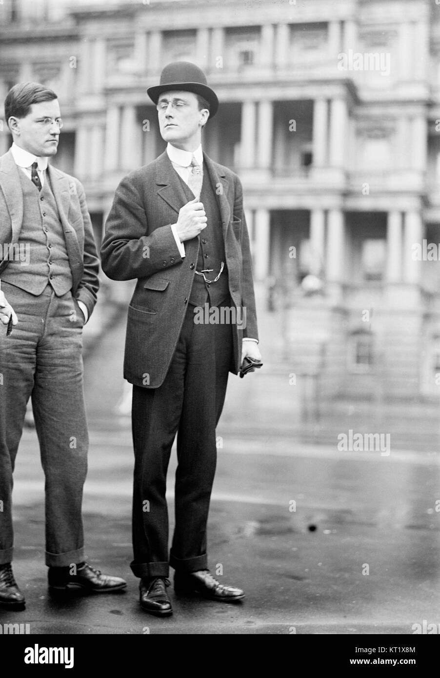 This photograph features Franklin D. Roosevelt, who served as Assistant ...