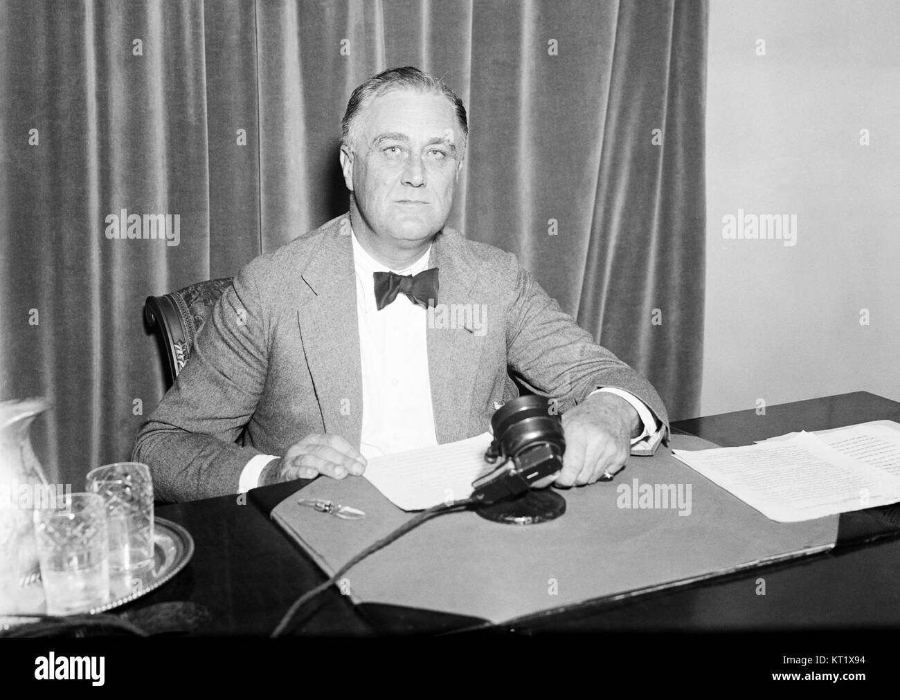 This photograph captures President Franklin D. Roosevelt on June 28 ...