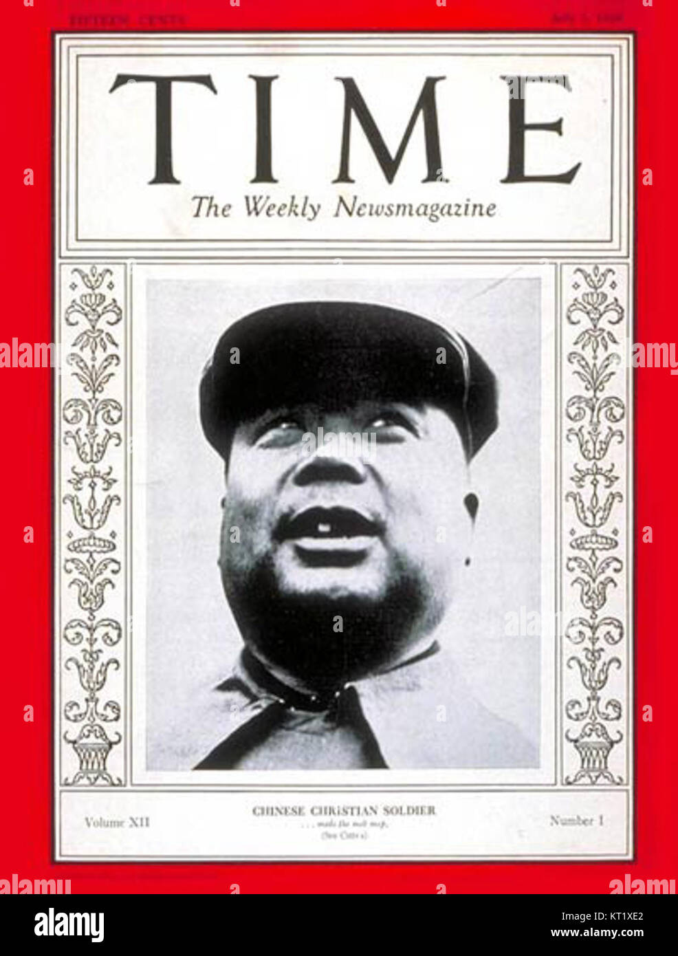 Feng Yu-hsiang, a prominent Chinese military leader, was featured on ...